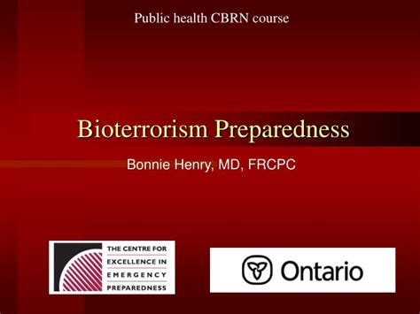 Ppt Bioterrorism Preparedness Powerpoint Presentation Free Download