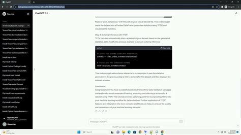 Pip Install Tensorflow Data Validation Youtube