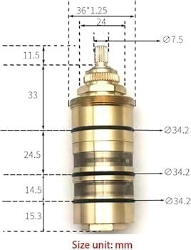 Moen Replacement Cartridge Replacement Moen 130156 Thermostatic