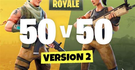 Fortnite 50v50 V2 Return Epic Games Reveal New Battle Royale Update To