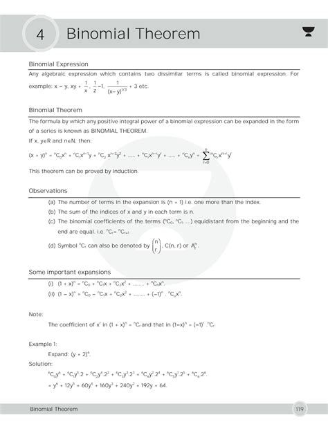 SOLUTION Binomial Theorem 3 0 Studypool