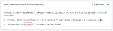 Fix Missing Mbstring PHP Module On WordPress PROWEBTIPS
