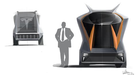Tesla Food Truck 普象网
