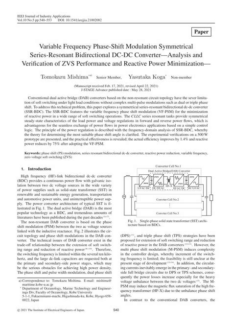 Pdf Variable Frequency Phase Shift Modulation Symmetrical Dokumen Tips