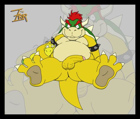 Rule 34 Bowser Green Shell Koopa Koopa Troopa Male Only Mario Series Nintendo Shell Spiky