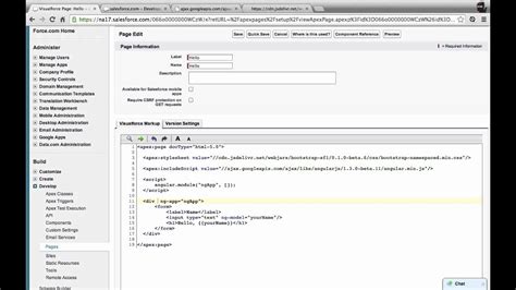 Building Salesforce1 Apps With Visualforce Angularjs And Bootstrap Youtube