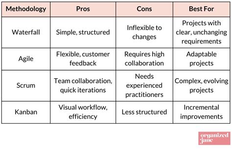 Effective Project Management Organized Jane