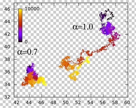 anomalous diffusion brownian motion random walk statistical physics png