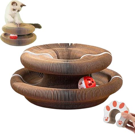 Marlene Kitty Kurlz Kitty Kurlz Cat Toy Kitty Curls Cat Toy Magic Cat Scratching Board Toy