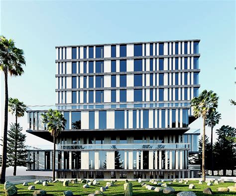 Modern Glass Elevation Behance