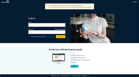 Logging Into Moneris Go Portal