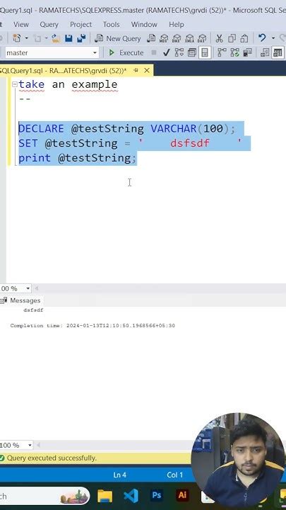 Trim Function In Sql Coding Sql Viral Youtube