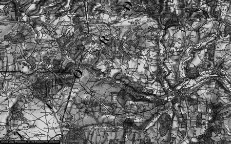Historic Ordnance Survey Map Of Tewin 1896 Francis Frith