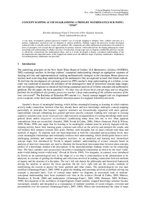 Concept Mapping Connecting Educators Proc Of The Third Int