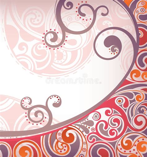 Abstract Curve Background Stock Illustration Illustration Of Font