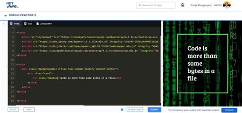 how i created a coding cover page using html and css aarthi mutchi