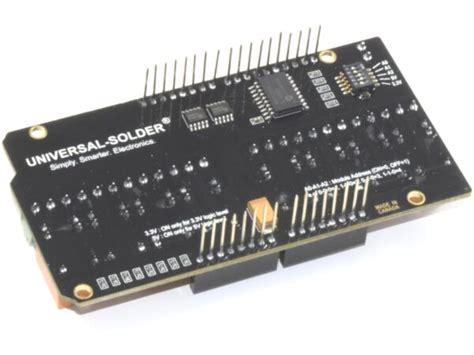 Canaduino 8 Ch I2c Relay Shield Diy Kit For Arduino Stackable Canaduino®