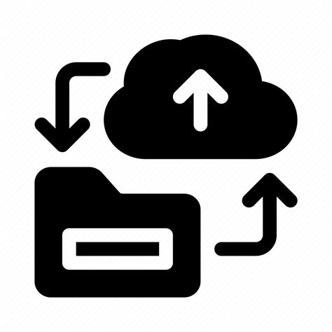 Backup Data Center Cloud Computing Upload Folder Icon Download On Iconfinder