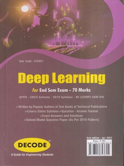 Decode Deep Learning Computer Engineering Sem 8 Sppu Iresh A Dhotre Technical