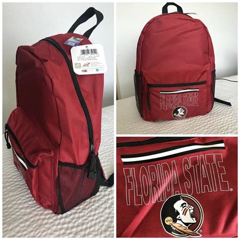 New Fsu Florida State Seminoles Backpack Bag 1981215515