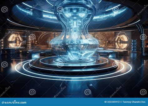 Sophisticated Quantum Computing Laboratory With Intricate Machinery And Futuristic User