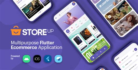 Store Up Multipurpose Flutter E Commerce Application Flutter Templates Code Market