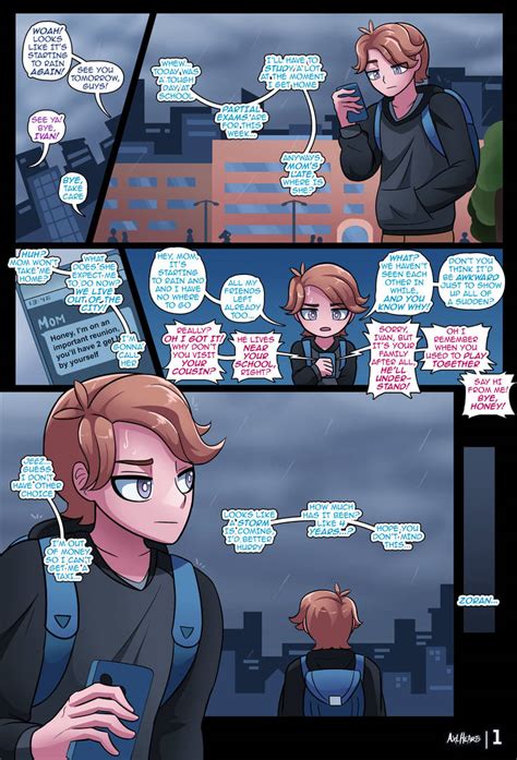 The Big Sister P 1 Original Comic By Axlhearts On Deviantart