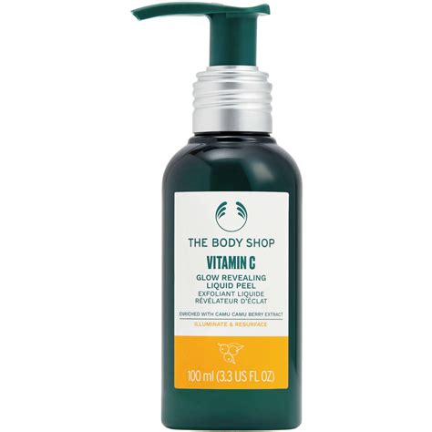 Vitamin C Glow Revealing Liquid Peel Gentle Exfoliating Gel For Dull