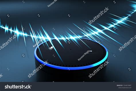 3d Rendering Voice Recognition System Stock Illustration 1254019987 Shutterstock