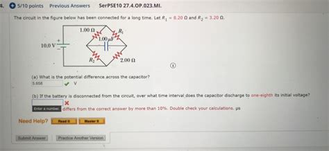 solved 4 5 10 points previous answers serpse10