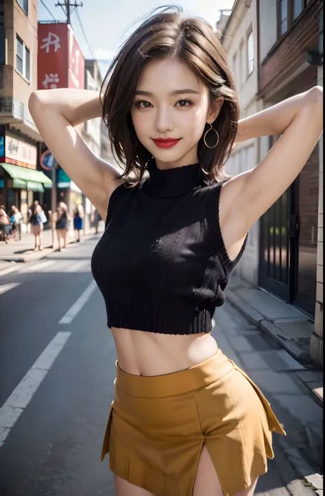 Show Underarms、ultra Realistic Armpits、、armpit、detailed Armpit