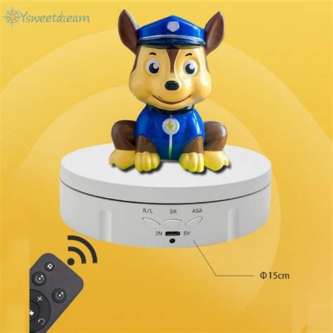 【swtdrm】rotating Visualizer 360° Electric Rotating Display Stand 3 Speeds Regulation 【sweetdream