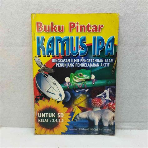 Jual Buku Bekas Buku Pintar Kamus Ipa Hermawan Sutedjo Shopee Indonesia