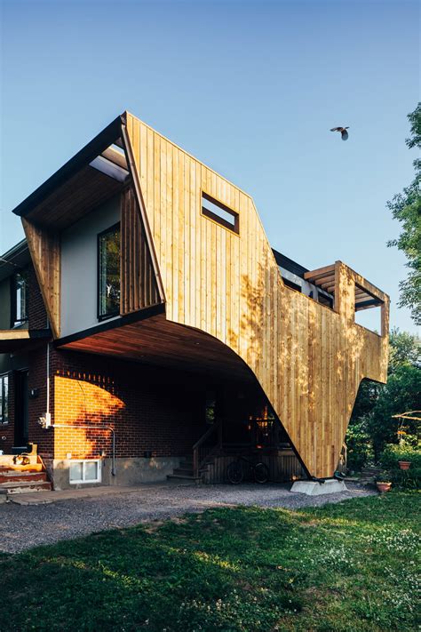 258 Architecture Urban Design Adds Bird Wing To Ottawa House