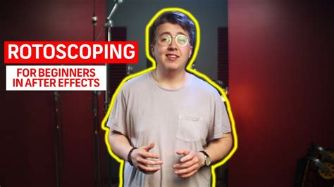 Rotoscoping For Beginners In After Effects Motion Graphics Tutorials Youtube