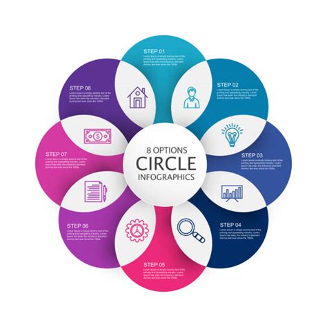 110 8 Overlapping Circles Stock Illustrations Royalty Free Vector Graphics And Clip Art Istock