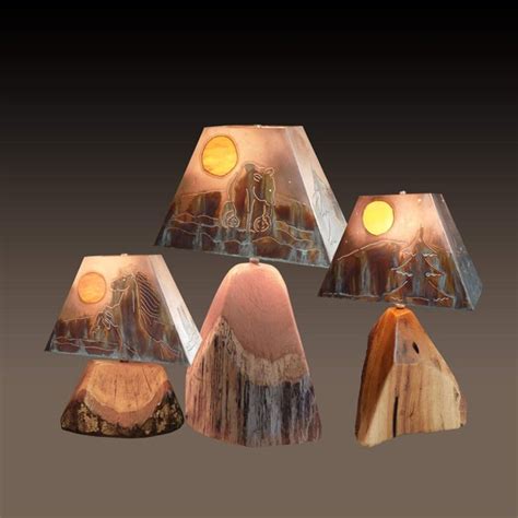 Rustic Lamp Shade Etsy