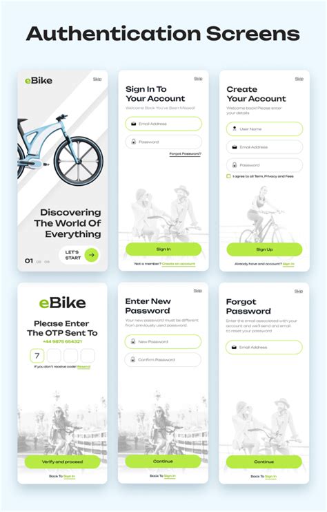 EBike React Native CLI ECommerce Mobile App Template TemplateLelo