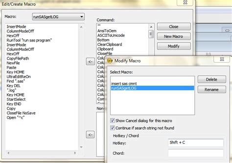 Edit Run Debug Sas Programs Ultraedit Powertips