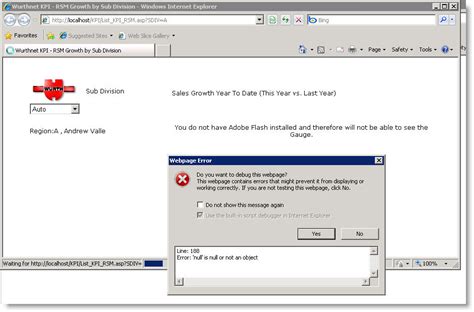 Null Is Null Or Not An Object In Ie 8 Javascript Problems