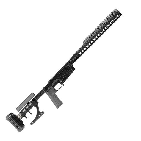 Spuhr Sics Rem 700 Lcp Sa Black Chassis W16 Hbar Forend Ch000121 For