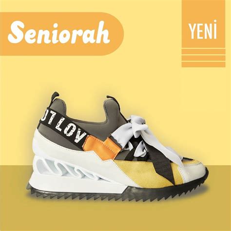 a pair of sneakers with the words seniorah written on them in white ...