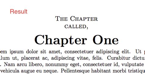 Spacing Help Changing Chapter Title Format TeX LaTeX Stack Exchange