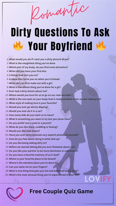 Pin On Dirty Juicy Questions To Ask Your Babefriend