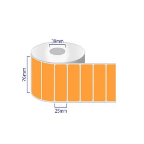 Orange Label Roll At ₹ 006piece Barcode Label In Surat Id
