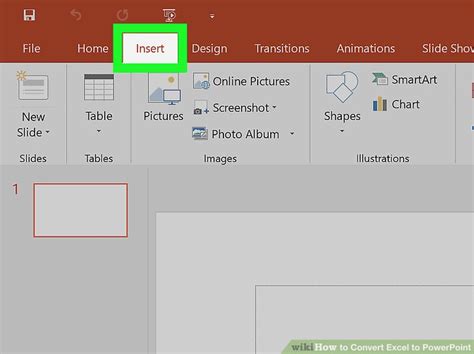 How To Convert Excel To Powerpoint With Pictures Wikihow