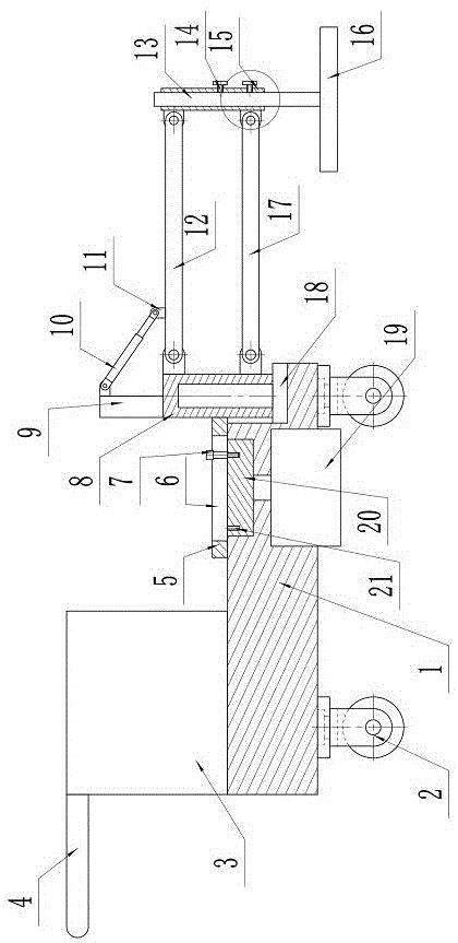 一种桥梁建造用桥面刮平装置的制作方法
