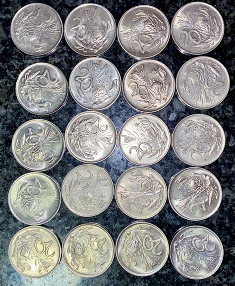Twenty Cent South Africa 20 Cent Various Dates 2nd Decimal Higher