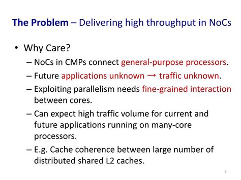 Ppt Design Of A High Throughput Distributed Shared Buffer Noc Router
