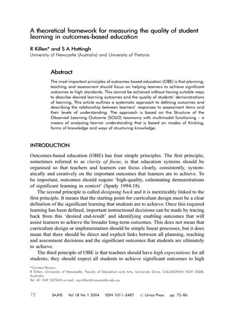 Teaching And Learning Pdf Educational Assessment Learning